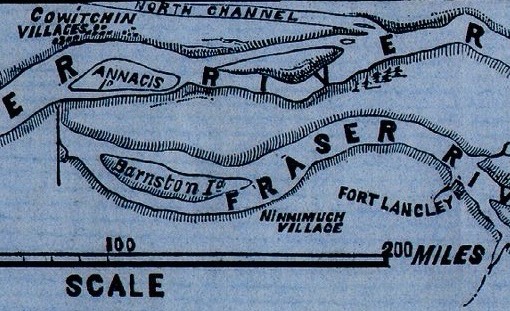 “Correct Map of the Gold Diggings”: May 20th, 1858 | Northwest Coast ...