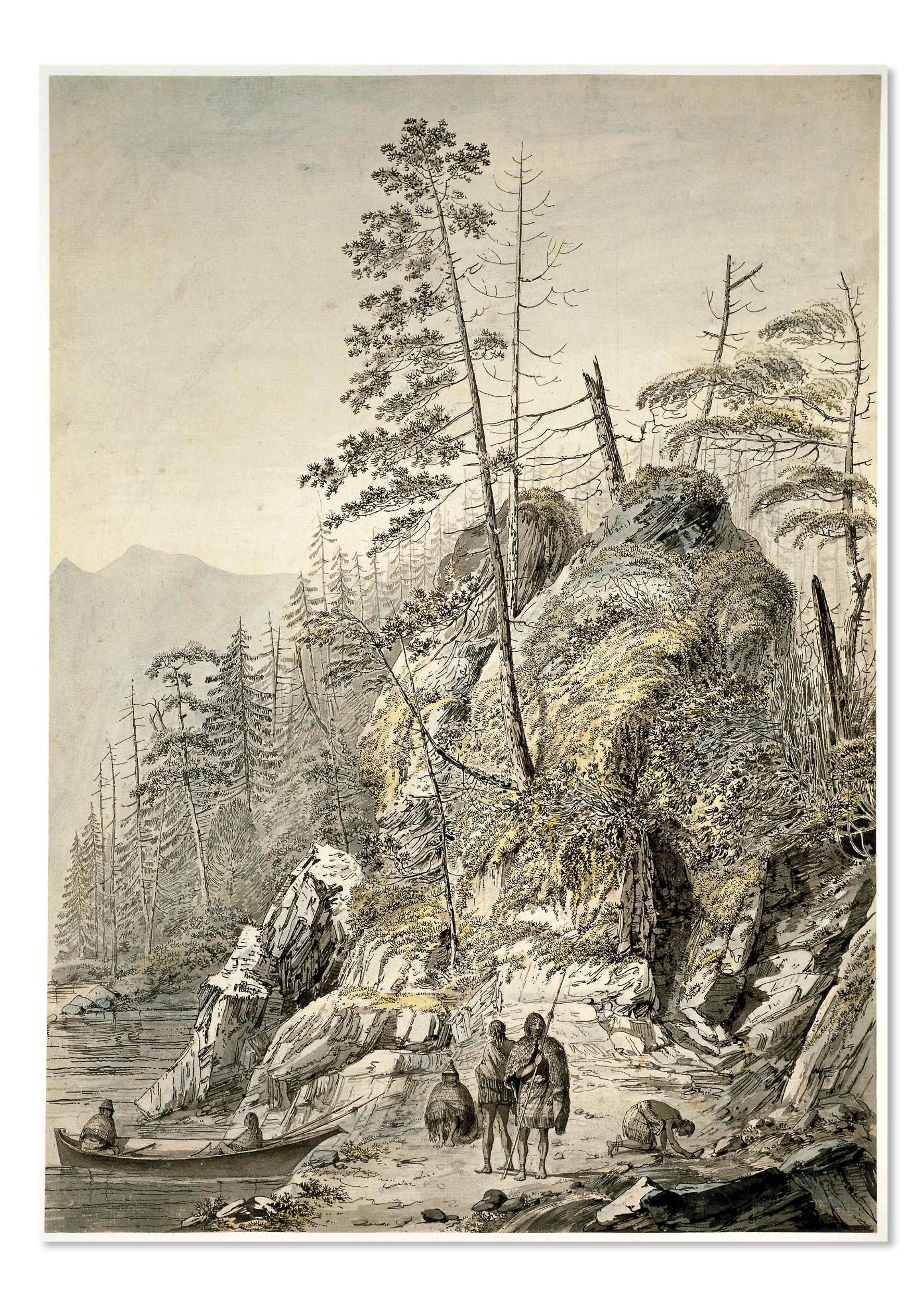 Webber in Nootka Sound, 1778 | Northwest Coast Archaeology