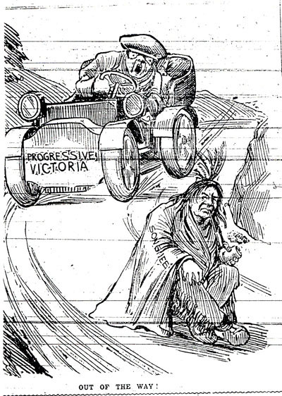 Victoria’s history through cartoons | Northwest Coast Archaeology